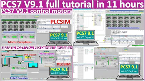 simatic pcs7 v9 1 full tutorial in 11 hours youtube