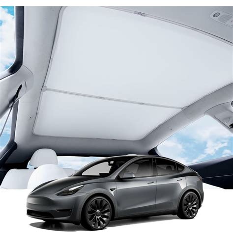 Model Y 지붕 차양 접이식 창문 유리 선루프 햇빛 가리개 커버는 유해한 자외선을 효과적으로 차단하고 티몬