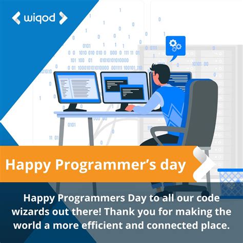 wiqod on linkedin programmersday happyprogrammersday it coding developer