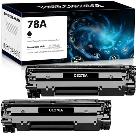 78a Ce278a Black Ink Compatible Toner Cartridge For Hp 78a Ce278a