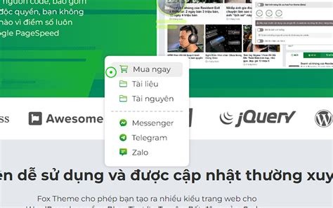 Chia Sẻ Code Hiển Thị Menu Khi Click Chuột Phải Vào Trang Web Foxtheme