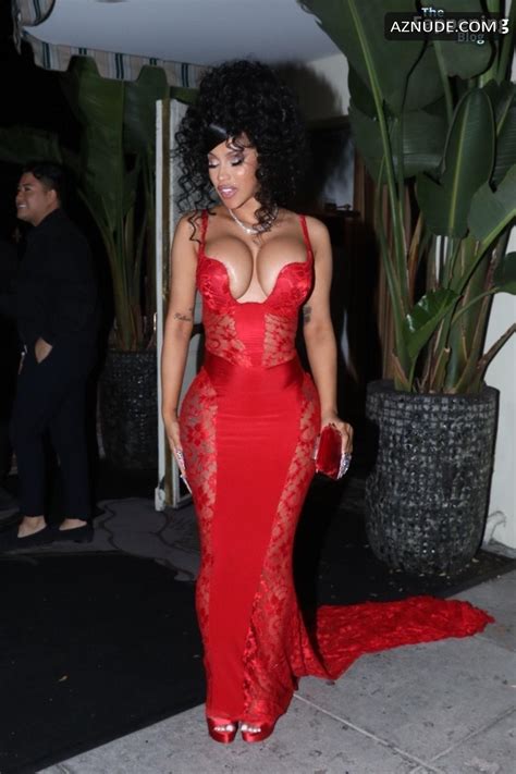 Cardi B And Offsets Sexy Exit From Delilahs Birthday Bash Aznude