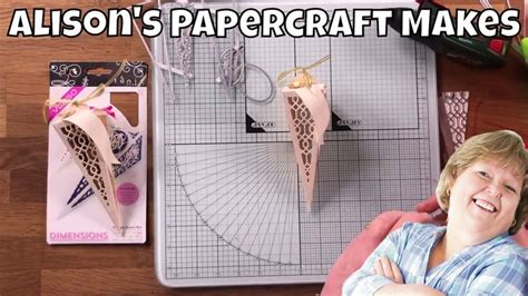 Alison S Papercraft Makes Dimensions Triangle Aspect Box Find More Of These Paper Craft And