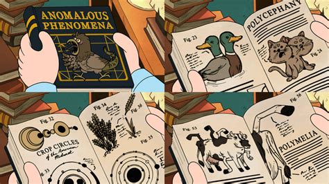Gravity Falls Anomalous Phenomena By Mdwyer5 On Deviantart