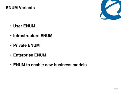 This Is The Way Enum Variants Jim Mceachern Ppt Download