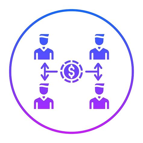 Premium Vector Cash Distribution Network Vector Illustration