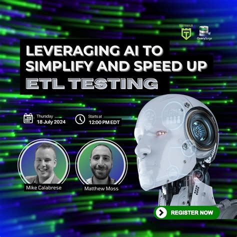 Testguild On Linkedin Leveraging Ai To Simplify And Speed Up Etl Testing