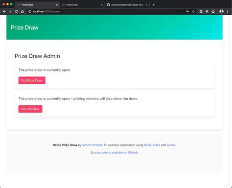 Building A Redis Prize Draw Application With Flask Or Express