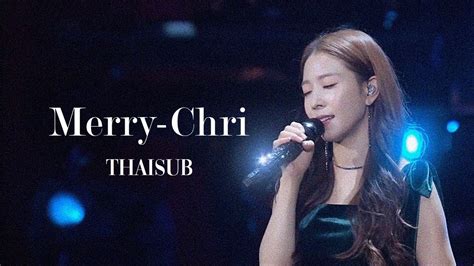 Thaisub 보아boa 메리 크리 Merry Chri Boa The Live 2018 Xmas Youtube Music