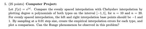 Solved I Am Solving Question 5 In Matlab By Creating A