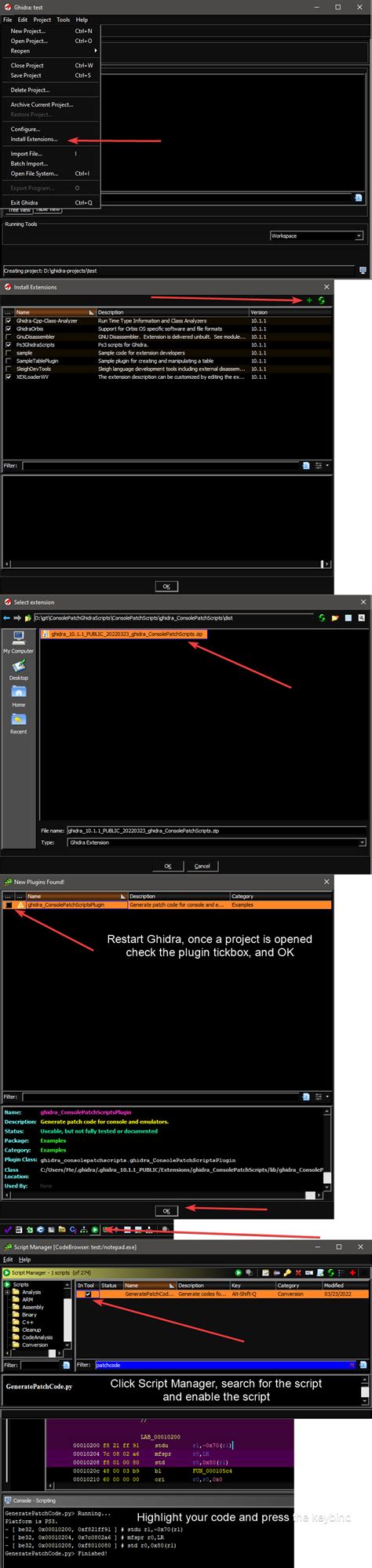 Github Illusion0001consolepatchscripts Reverse Engineering Tool
