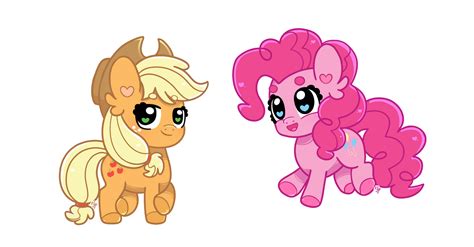 Chibi Earth Ponies By Applejuicenpeach On Deviantart