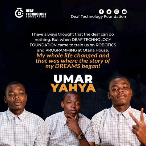 Deaf Technology Foundation Posted On Linkedin