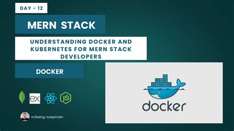 understanding docker and kubernetes for mern stack developers