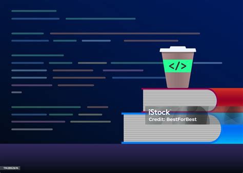 Programming Code Learning Or Coding Learn Flat Design Concept Program Source Development Code In