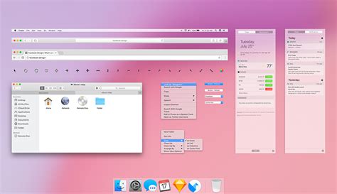 Mac Desktop Ui Kit My Creative Toolkit