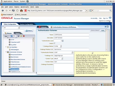 Oracle Access Management How To Configure Oam 11g Server And Configure 10g 11g Webgates