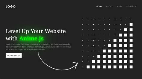 How To Make Animated Website Using Animejs Youtube