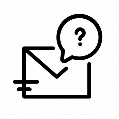 Email Mail Question Icon