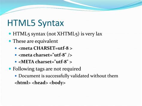 Ppt Html5 Powerpoint Presentation Free Download Id1585649