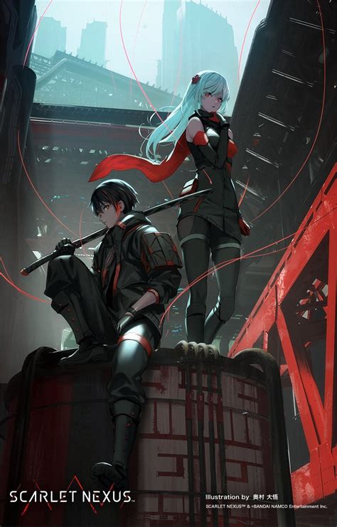 Kasane Randall And Sumeragi Yuito Scarlet Nexus Drawn By Okumura