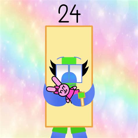 Numberblock 24 With Bunny Plushie Fandom