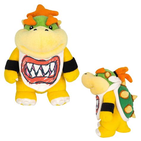 Mario Plush Bowser Jr Super Mario Bowser Jr Plush Toys Soft Stuffed