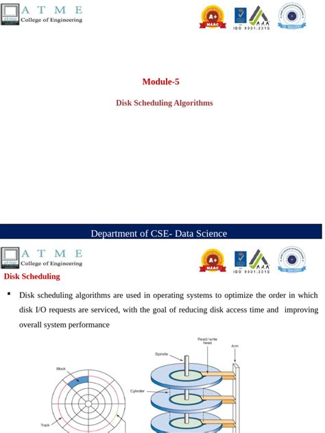 module 5 disk scheduling algorithms pdf scheduling computing