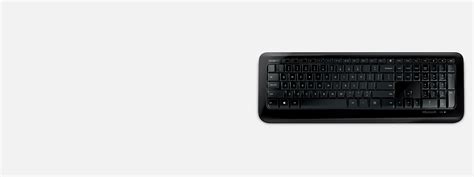 Microsoft Wireless Desktop 850 Keyboard And Mouse Set With Aes Black Deals With
