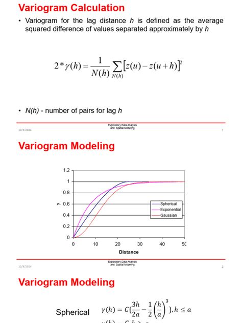 21variogram Calculation Pdf