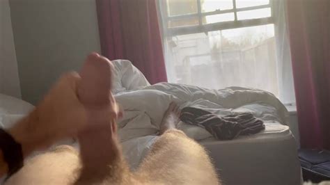 Wanking While My Mates In The Bathroom In Our Hotel Horny Straight Guy Jerking Big Cock 2