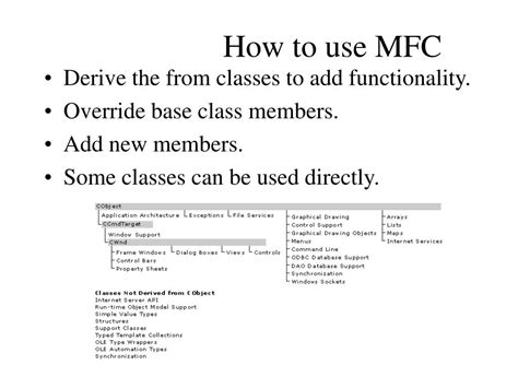 PPT MFC Workshop Intro To MFC PowerPoint Presentation Free Download ID 255272