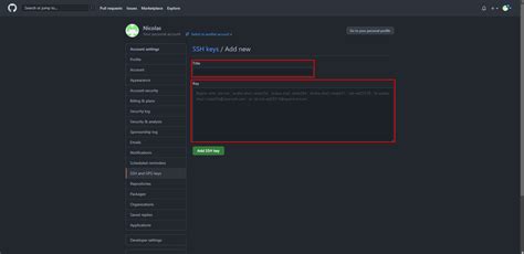 configurar ssh para github
