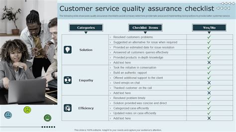 Enhancing Client Experience Customer Service Quality Assurance