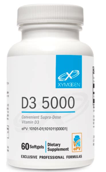 Vitamin D3 5000 Iu 60 Ct The Edwards Edge