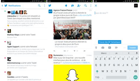 Twitter Passe Enfin Au Material Design Sur Android Cest Mieux Numerama