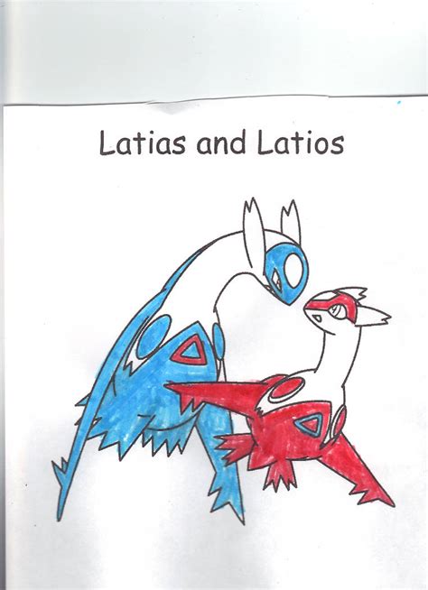 Latios And Latias By Angrybirdegg On Deviantart