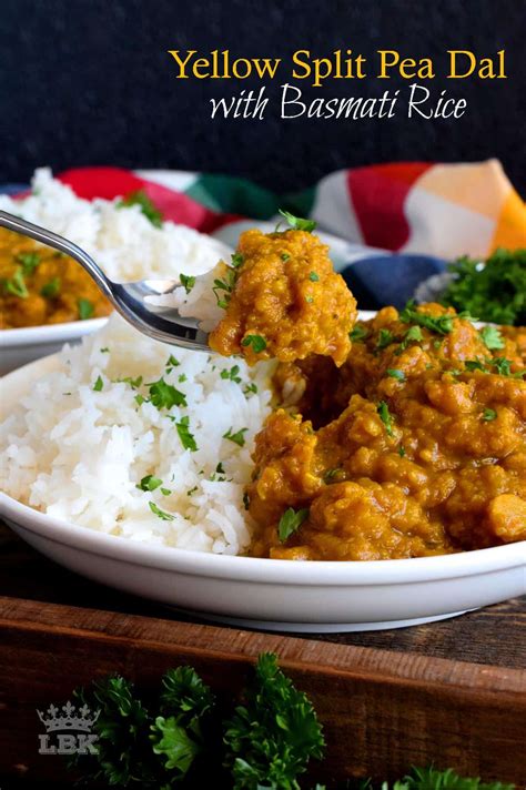 Yellow Split Pea Dal With Basmati Rice Lord Byrons Kitchen