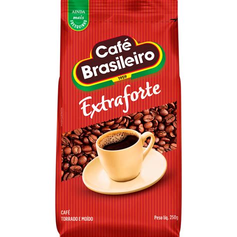 Café Torrado E Moído Extraforte Café Brasileiro Pacote 250g Tenda Atacado