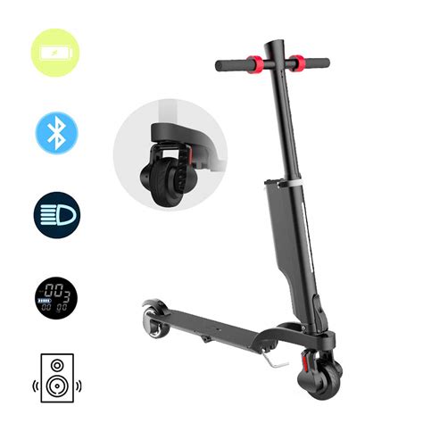 Buy Folding Electric Scooter X6 Smart Lcd Display E Scooter Removable