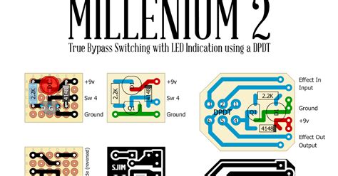 Perf And Pcb Effects Layouts Millenium 2 Bypass