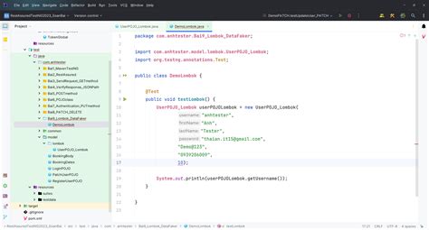 Rest Assured Bài 9 Sử Dụng Lombok để Xây Dựng Pojo Class Anh Tester