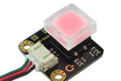 Gravity Led Self Lock Switch Button For Arduino Microbit Red Dfrobot