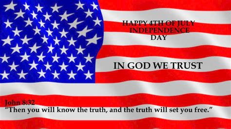 4th Of July Independence Day Pray For America In God We Trust