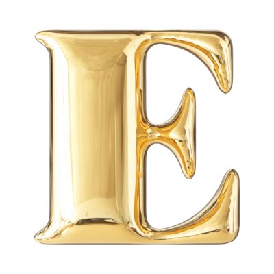 Gold Letter E Pngs For Free Download