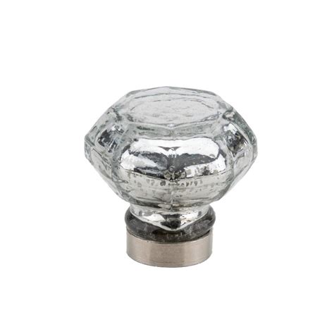 Vegas Collection 1 2332 Round Eclectic Glass Knob In Antique Mirror