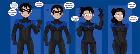 Catwoman Tg Superhero Gender Swap Dc Body Swap Nightwing