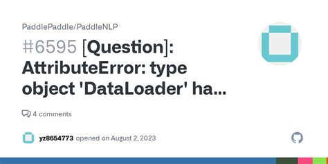Question Attributeerror Type Object Dataloader Has No Attribute