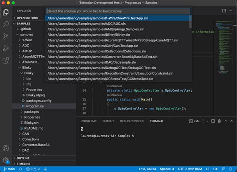 Getting Started Guide For Net Nanoframework Vs Code Extension Net