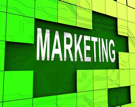 Data Driven Marketing Database Analytics 3d Rendering Stock